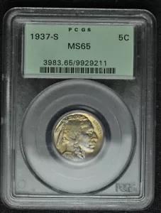 1937 S - バッファローニッケル - PCGS MS65の通販はau PAY マーケット - アンティーク輸入専門店 VIVITO.shop | au PAY マーケット－通販サイト