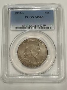1952 S フランクリン ハーフダラー PCGS MS66 緑青 (PCGS 人口 548)の通販はau PAY マーケット - アンティーク輸入専門店 VIVITO.shop | au ...