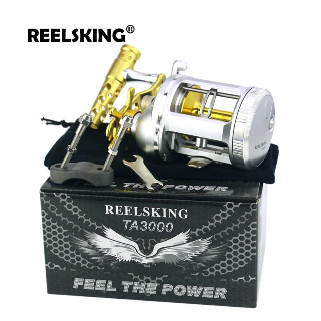 トローリング釣りリール右手釣りスピニングリール15ボールベアリング