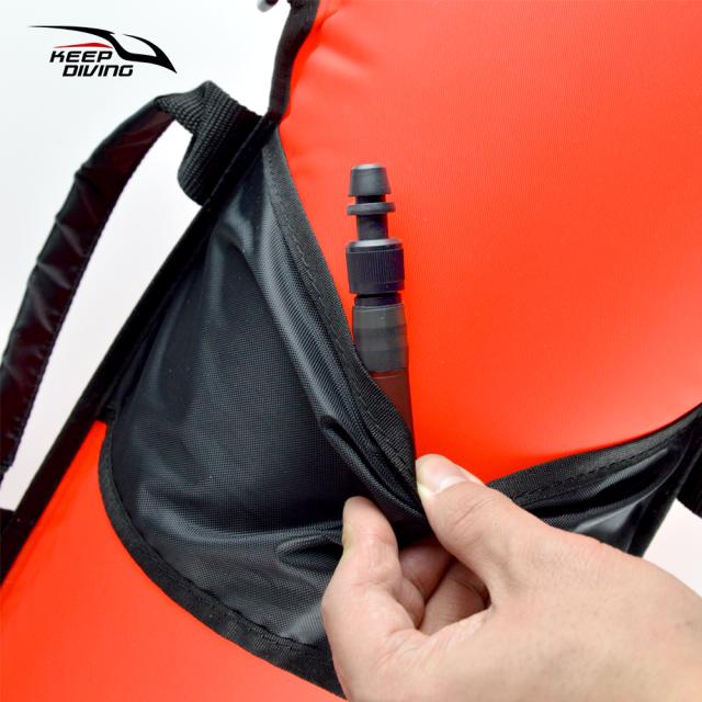 スピアフィッシングスキューバダイビングインフレーションブイシグナル