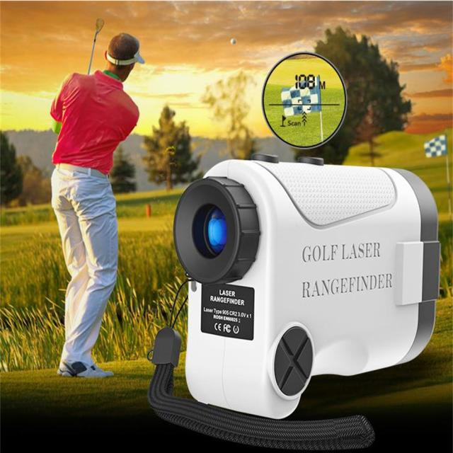 ポータブル ハンドヘルド ゴルフ距離計 高範囲 精度低 消費電力 距離計