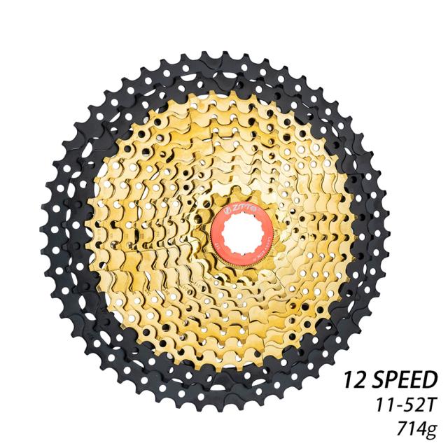 自転車フリーホイールマウンテンバイク12スピード52t超軽量カセットフライホイール自転車アクセサリー