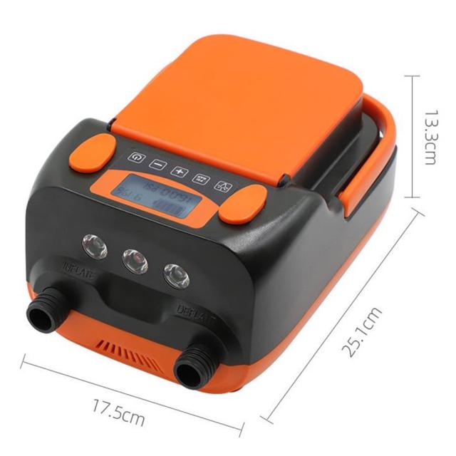 カヤック用インフレータポンプ12v高圧セグメント化インフレーション