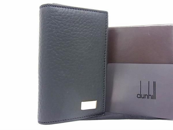 ■新品同様■ dunhill ダンヒル レザー ６連 キーケース 鍵入れ メンズ レディース ブラック系 AS9596