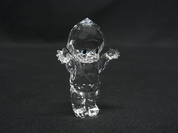 ■新品同様■ キューピーマヨネーズ 90周年 キューピーちゃん オブジェ 置物 インテリア クリア BL4765