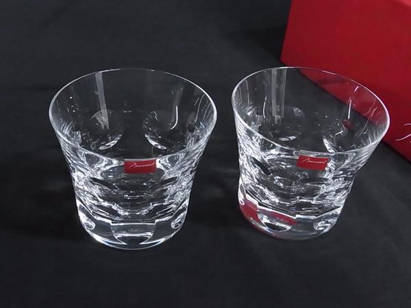 ■新品■未使用■ Baccarat バカラ ベルーガ クリスタルガラス タンブラー 食器 2客セット クリア BM8052