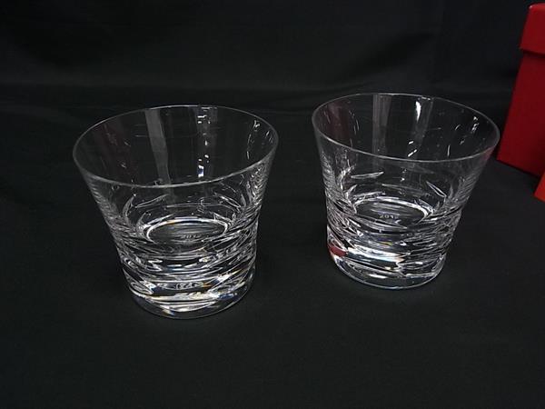 ■新品同様■ Baccarat バカラ ローラ 2012 クリスタルガラス 硝子 グラス タンブラー テーブルウェア 食器 2個セット クリア BM8707