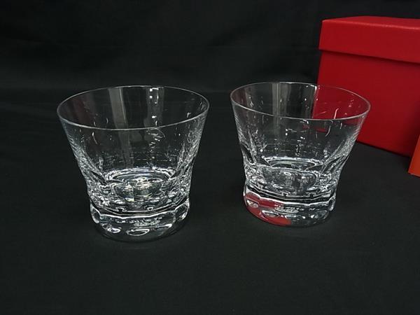 ■新品同様■ Baccarat バカラ ビバ 2013 クリスタルガラス 硝子 グラス コップ 食器 テーブルウェア 2個セット クリア BM8710