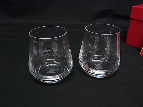 ■新品同様■ Baccarat バカラ シャトーバカラ クリスタルガラス グラス タンブラー 食器 テーブルウェア 2個セット クリア BM8712