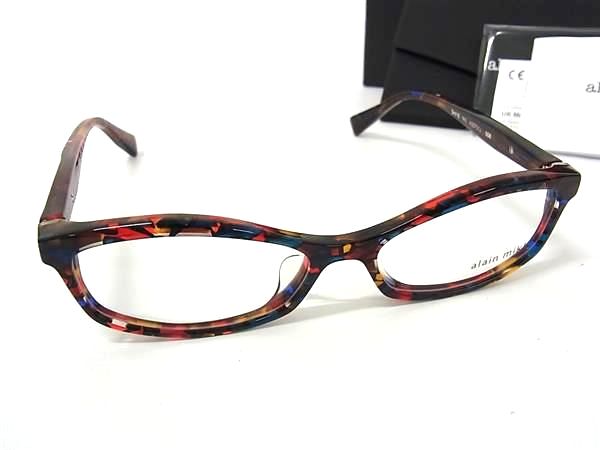 ■新品同様■ alain mikli アランミクリ 54□16 142 A00701J 006 メガネ 眼鏡 めがね レディース マルチカラー BM9258