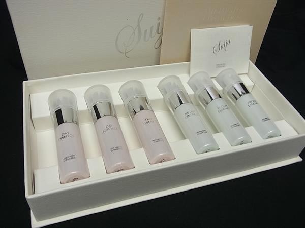 ■新品■未使用■MIKIMOTO ミキモト コスメティックス 粋珠 デイエッセンス ナイトエッセンス 7ml 美容液 スキンケア 6点セット BN0909