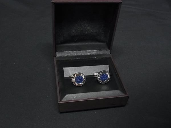 ■極美品■ ALFRED DUNHILL アルフレッドダンヒル SV925 カフスボタン カフリンクス アクセサリー  メンズ シルバー系 BN4338