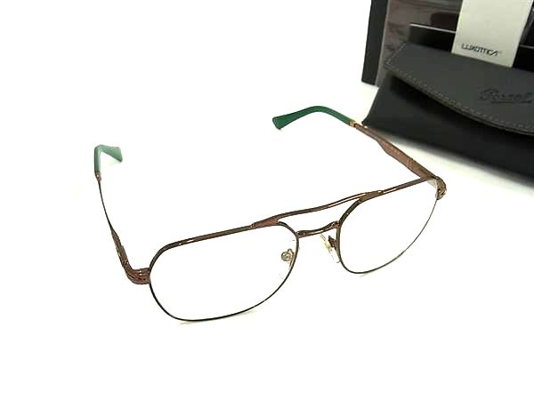 ■新品■未使用■ Persol ペルソール 1004ｰS 1124/GH めがね メガネ 眼鏡 メンズ ブラウン系 BN5437