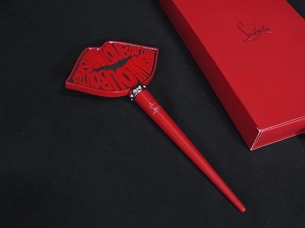 ■新品同様■ Christian Louboutin クリスチャンルブタン 唇 ハンドミラー 手鏡 レディース レッド系 BN5906