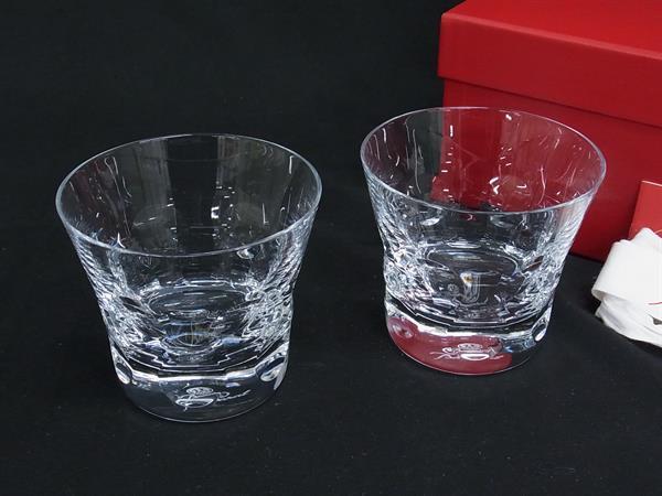 ■新品■未使用■ Baccarat バカラ ベルーガ クリスタルガラス タンブラー 食器 2客セット クリア BP0669