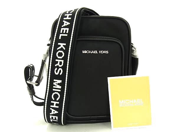■新品■未使用■ MICHAEL KORS マイケルコース 35T5S5FC5C KHAI ナイロン ショルダーバッグ クロスボディ ブラック系 BP6397
