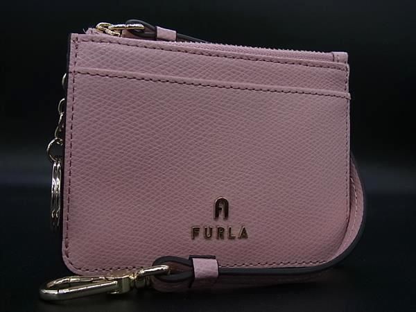 ■現行品■新品■未使用■ FURLA フルラ レザー フラグメントケース ケース カードケース 小銭入れ ピンク系 FA7843