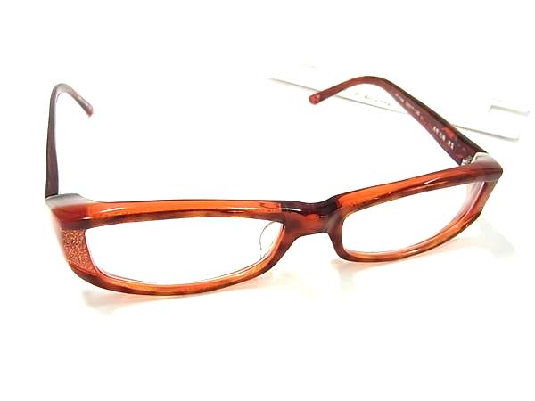 ■新品■未使用■ Ptolemy48 トレミーフォーティエイト PT-044 53□17-135 高野 利雄 謹製 メガネ 眼鏡 めがね ブラウン系 FD8724