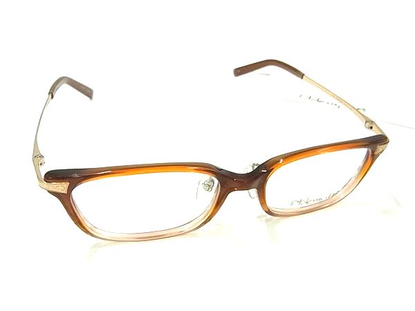 ■新品■未使用■ Ptolemy48 トレミーフォーティエイト POKER FACEコラボ メガネ 眼鏡 めがね レディース ブラウン系 FD8729