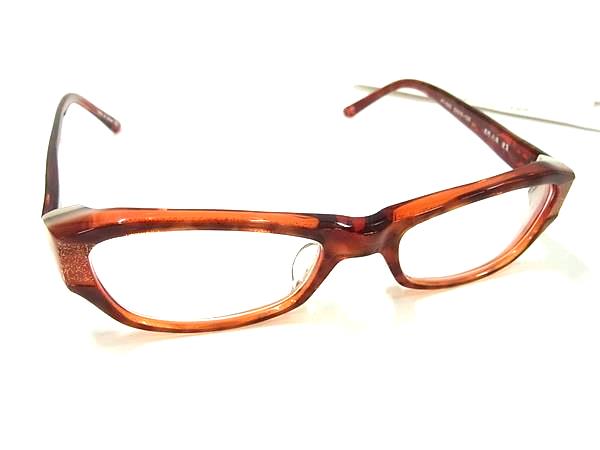 ■新品■未使用■ Ptolemy48 トレミーフォーティエイト PT-043 52□19-135 高野 利雄 謹製 メガネ 眼鏡 めがね ブラウン系 FD8847