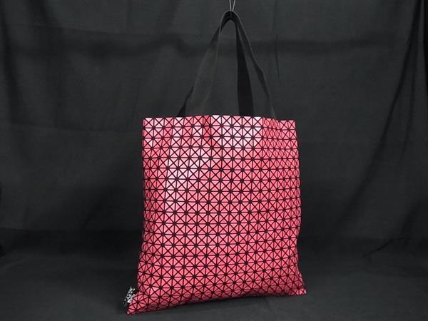 ■新品■未使用■ PLEATS PLEASE プリーツプリーズ イッセイミヤケ PVC トートバッグ ピンク系 FH1225