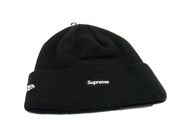 ■新品■未使用■ Supreme シュプリーム ニューエラ アクリル ニット帽 ニットキャップ 帽子 メンズ レディース ブラック系 FJ5661