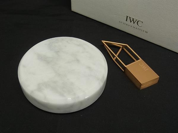 ■新品■未使用■ IWC アイダブリュシー シャフハウゼン ペーパーウェイト USBメモリー オブジェ インテリア 2点セット FJ5687
