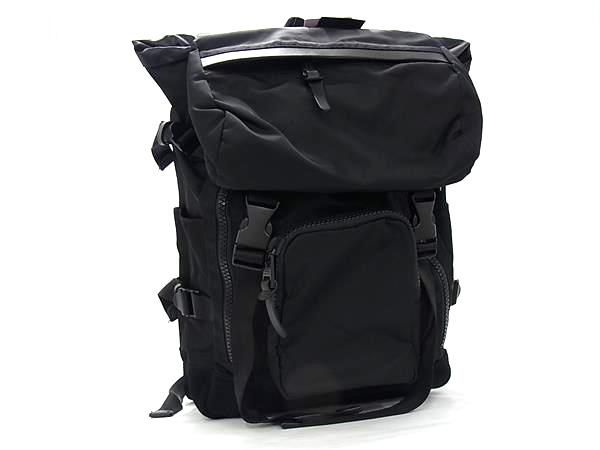 ■極美品■ MAKAVELIC マキャベリック ナイロン リュックサック バックパック デイパック メンズ ブラック系 FM0776