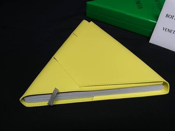 ■新品■未使用■ BOTTEGA VENETA ボッテガヴェネタ ノート メモ帳 文房具 ステーショナリー メンズ レディース イエロー系 FN0821