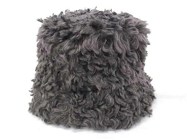 ■美品■ STELLA McCARTNEY ステラ マッカートニー ポリエステル バケットハット 帽子 サイズ 58 メンズ レディース グレー系 FN5091