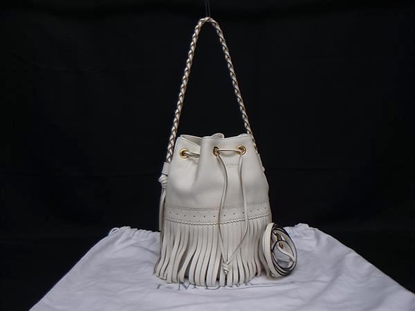 ■美品■ J＆M DAVIDSON ジェイアンドエムデヴィッドソン カーニバル レザー 2WAY ハンドバッグ ショルダー アイボリー系 FP5942