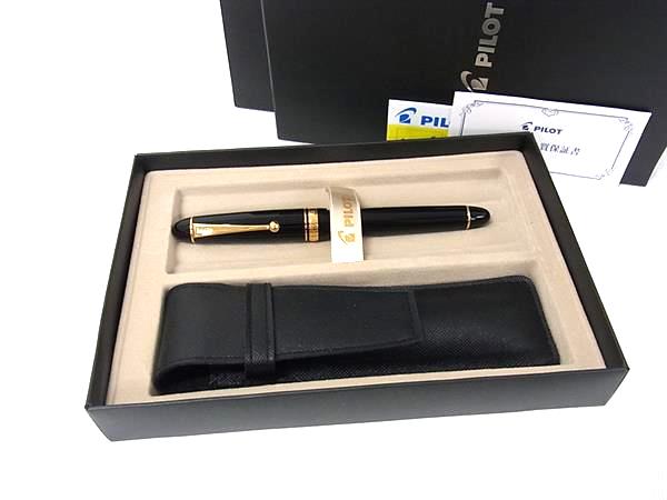 ■新品■未使用■ PILOT パイロット カスタム742 ペン先 14K 585 14金 万年筆 筆記用具 文房具 ステーショナリー  ブラック系 FR2158