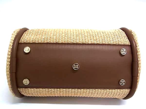 □美品□ Max Mara マックスマーラ ストロー 2WAY ショルダーバッグ