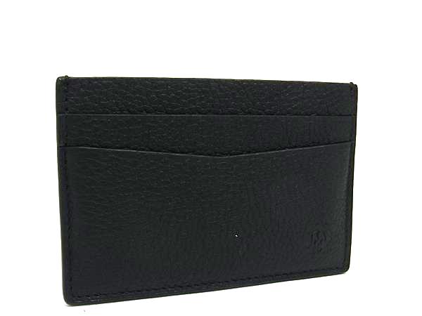 ■新品■未使用■ dunhill ダンヒル レザー カードケース カード入れ パスケース 定期入れ メンズ ブラック系 FT0988