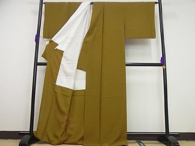 平和屋着物▽人間国宝 初代 六谷梅軒(六谷紀久男)錐彫り 重要