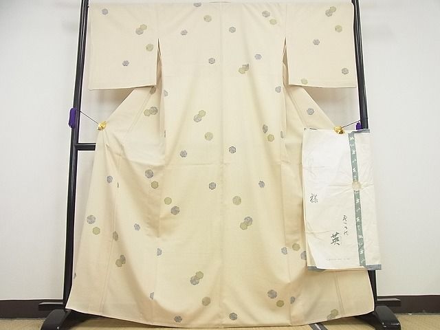 平和屋本店□極上 夏物 洗える最高級着物 ＜英＞はなぶさ謹製 訪問着 絽