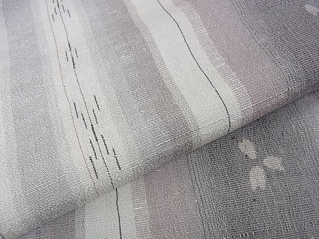 平和屋本店□極上 結城ちぢみ はたおり娘 奥順謹製 手緒