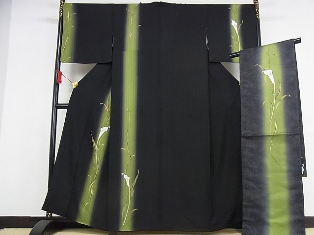 平和屋本店■極上　訪問着・袋帯セット　カラー　暈し染め　正絹　逸品　KAAA0882kk4