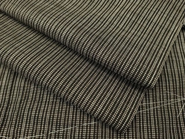 平和屋本店■極上　男性　銀座もとじ　キングサイズ　本場大島紬　泥染め　7マルキ　間道　逸品　未使用　CZAA0860s4