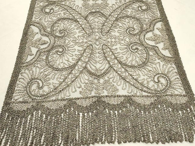 平和屋2□染織デザイナー 堀口無月 MUGETSU チュール織 和装小物 透け感