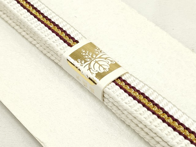 平和屋着物○人間国宝 吉田文之監修 和装小物 上質な帯締め 平