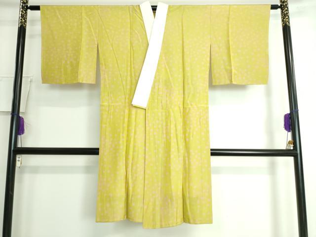 平和屋本店■上質な長襦袢　無双仕立て　舞桜　逸品　未使用　DZAA5501kh5