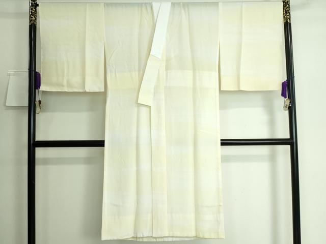 平和屋本店■上質な長襦袢　無双仕立て　霞文　逸品　未使用　DZAA5519kh5