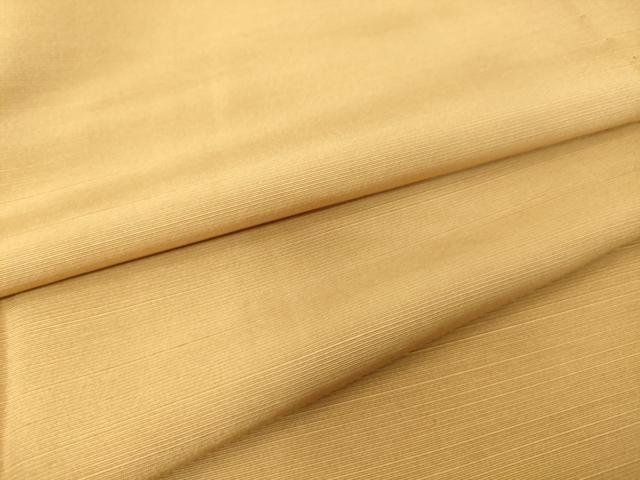 平和屋着物▽上質な紬　単衣　狐色　正絹　逸品　DAAS0144az