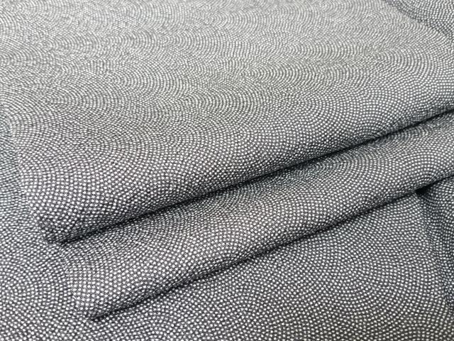 平和屋着物●江戸小紋　極小鮫小紋柄　正絹　逸品　AAAU0131np