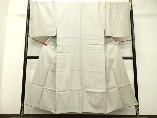 平和屋着物●男性　紬　100亀甲　総詰め　キングサイズ　正絹　逸品　DAAS2297tw