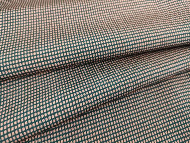 平和屋着物▽江戸小紋　単衣　角通し　正絹　逸品　DAAS0309az