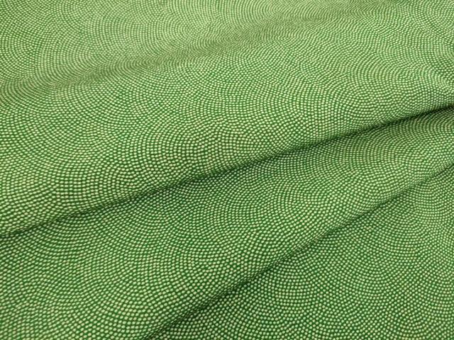 平和屋着物▽江戸小紋　単衣　鮫小紋柄　正絹　逸品　DAAS0336az