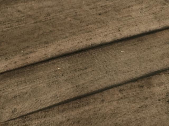 平和屋着物▽男性　紬　単衣　霞文　正絹　逸品　DAAS0335az