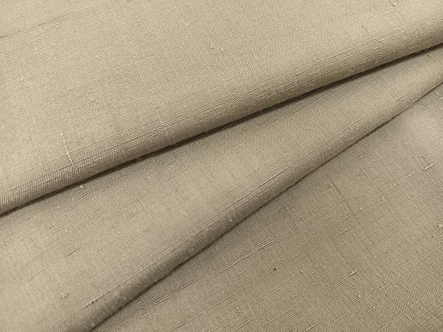 平和屋着物●結城紬　霞文　正絹　逸品　BAAT0846yc